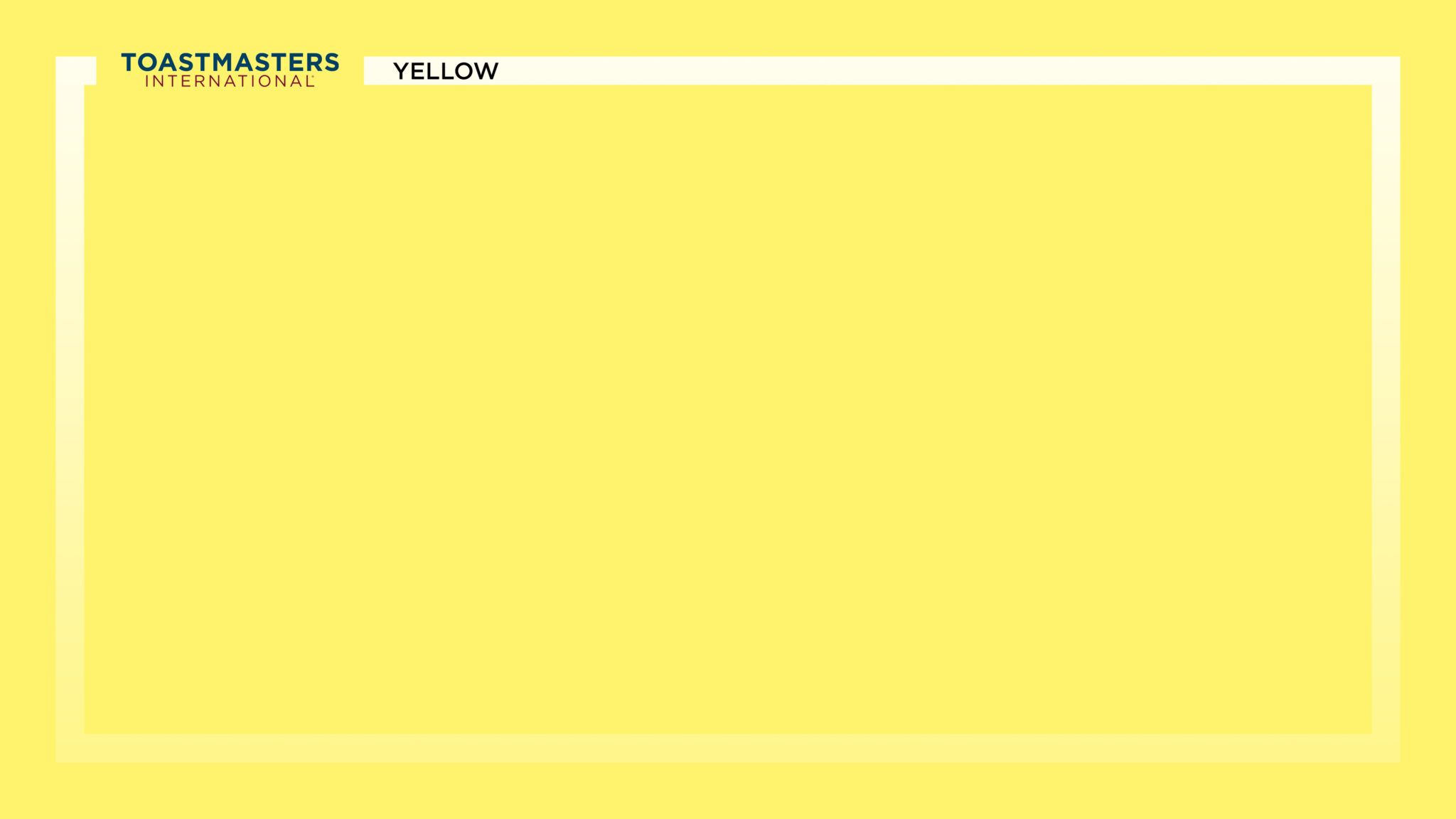 Member Resources – Key City Toastmasters