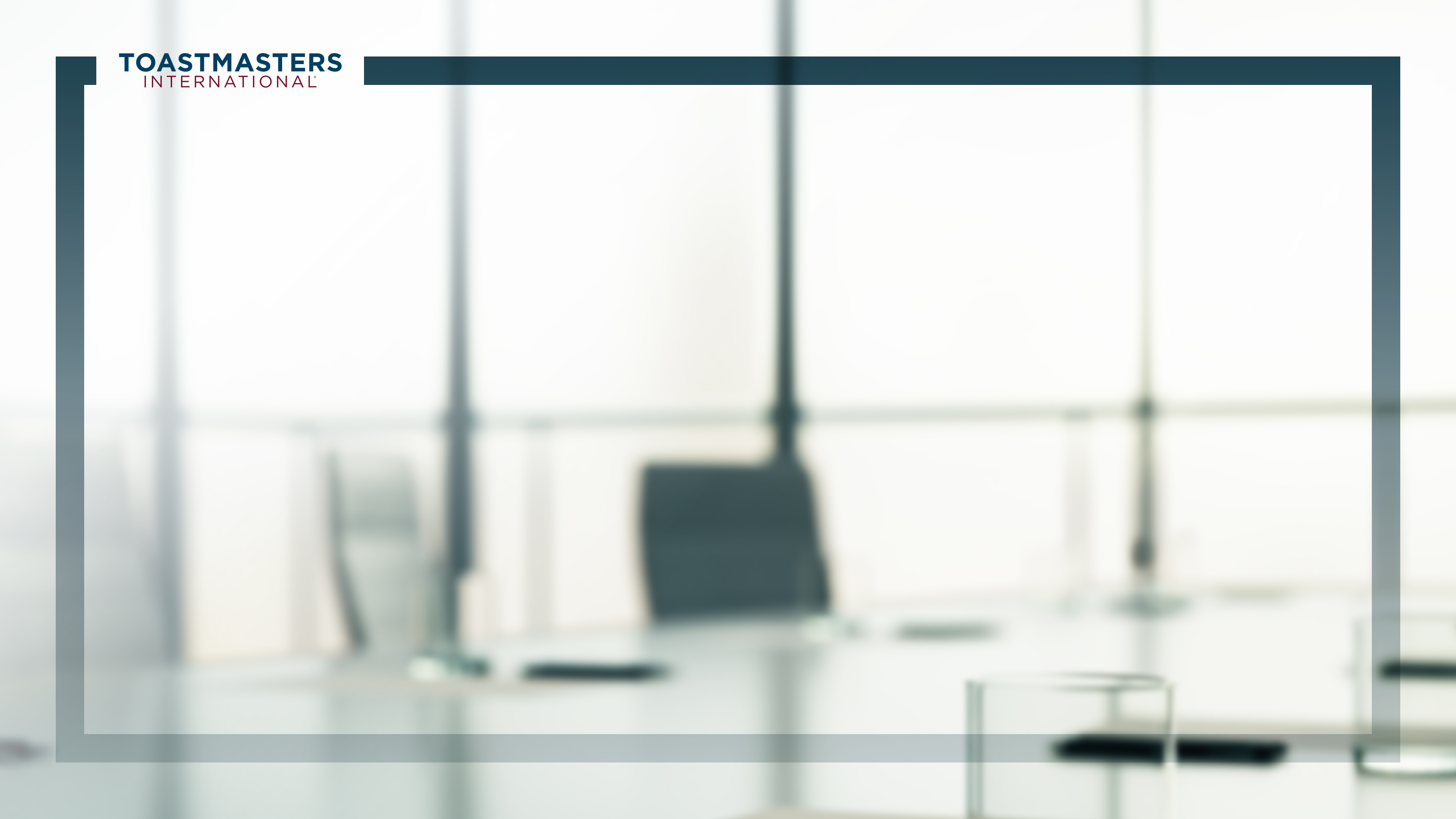 Member Resources – Key City Toastmasters